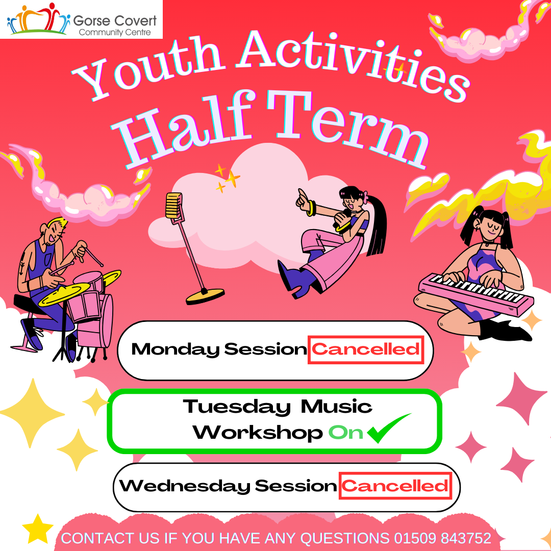 Youth Activities for Half Term – Gorse Covert